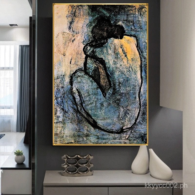 Famous Painting Blue Nude By Pablo Picasso Canvas Painting Poster and ...