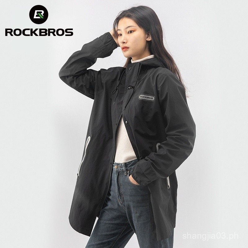 Rockbros Long Bike Raincoat Makapal Poncho Waterproof Bicycle Rainwear ...