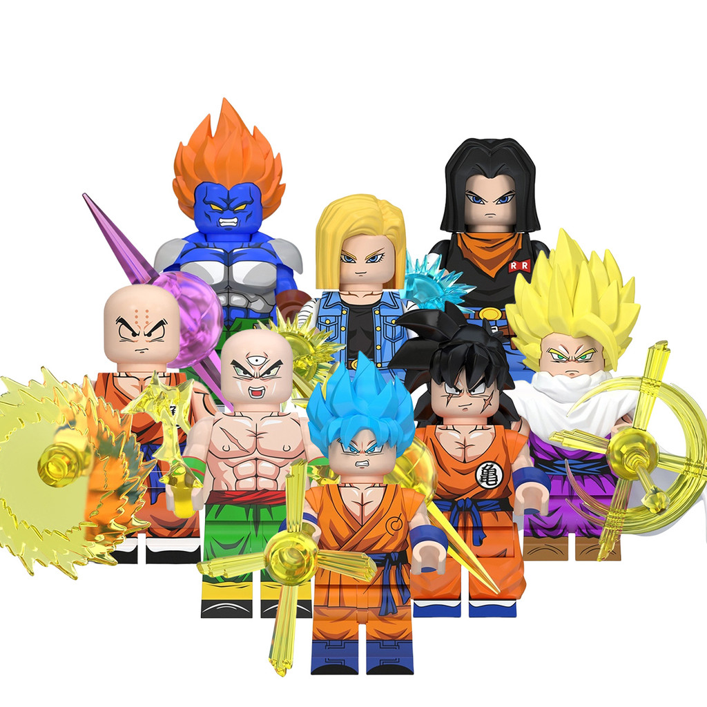 Dragon Ball Action Figures Android 17 Android 18 Android 13 Krillin ...