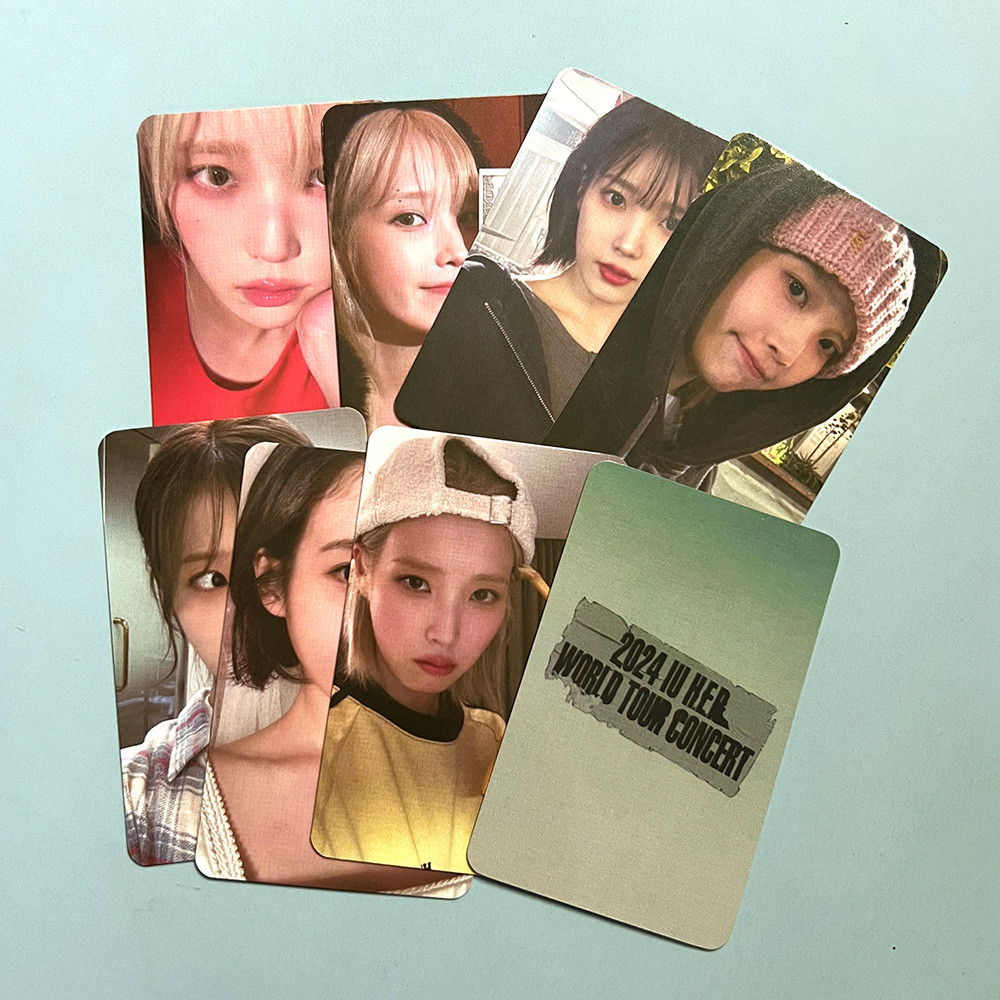 4-7pcs/set IU 2024 Season's Greetings H.E.R.E.H World Tour Concert Lomo ...