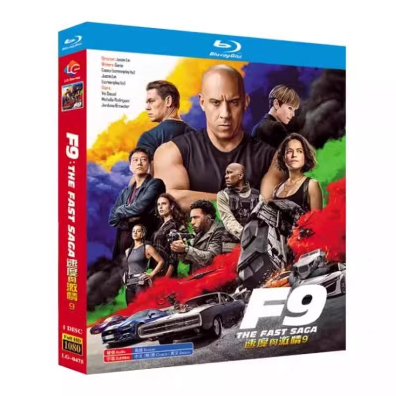 Blu-ray Disc American Film F9: The Fast Saga (2021) 1BD G035 | Shopee Philippines