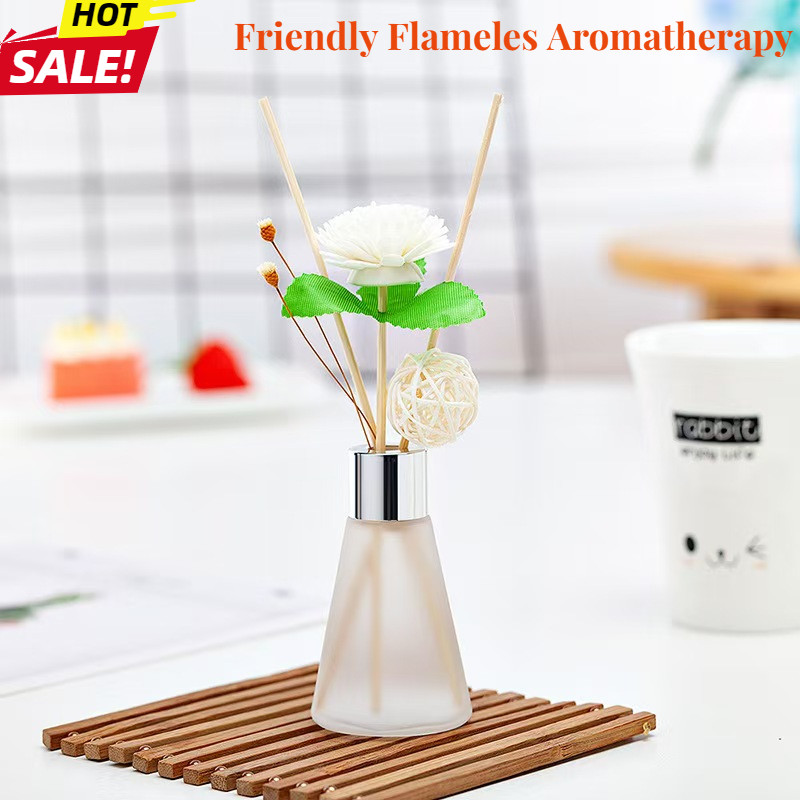 Aromatherapy Air Freshener Reed Diffuser 50ml Essential Oil Flameless ...