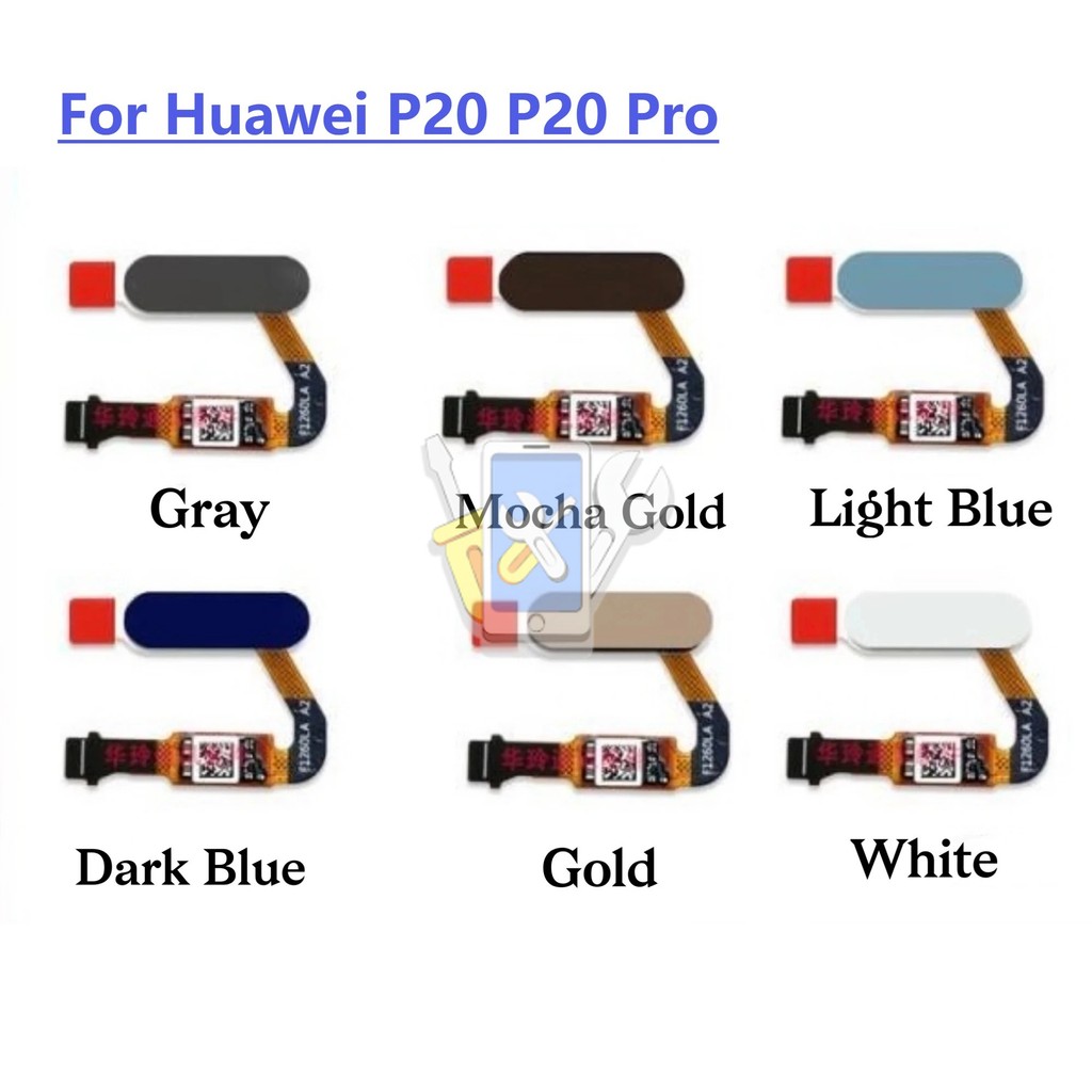 For Huawei P20 P20 Pro Fingerprint Sensor Home Back Key Menu Button ...