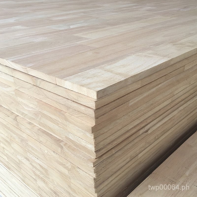 Thailand Rubber Wood Solid Wood PlateUVFinger Board Double Knotless ...