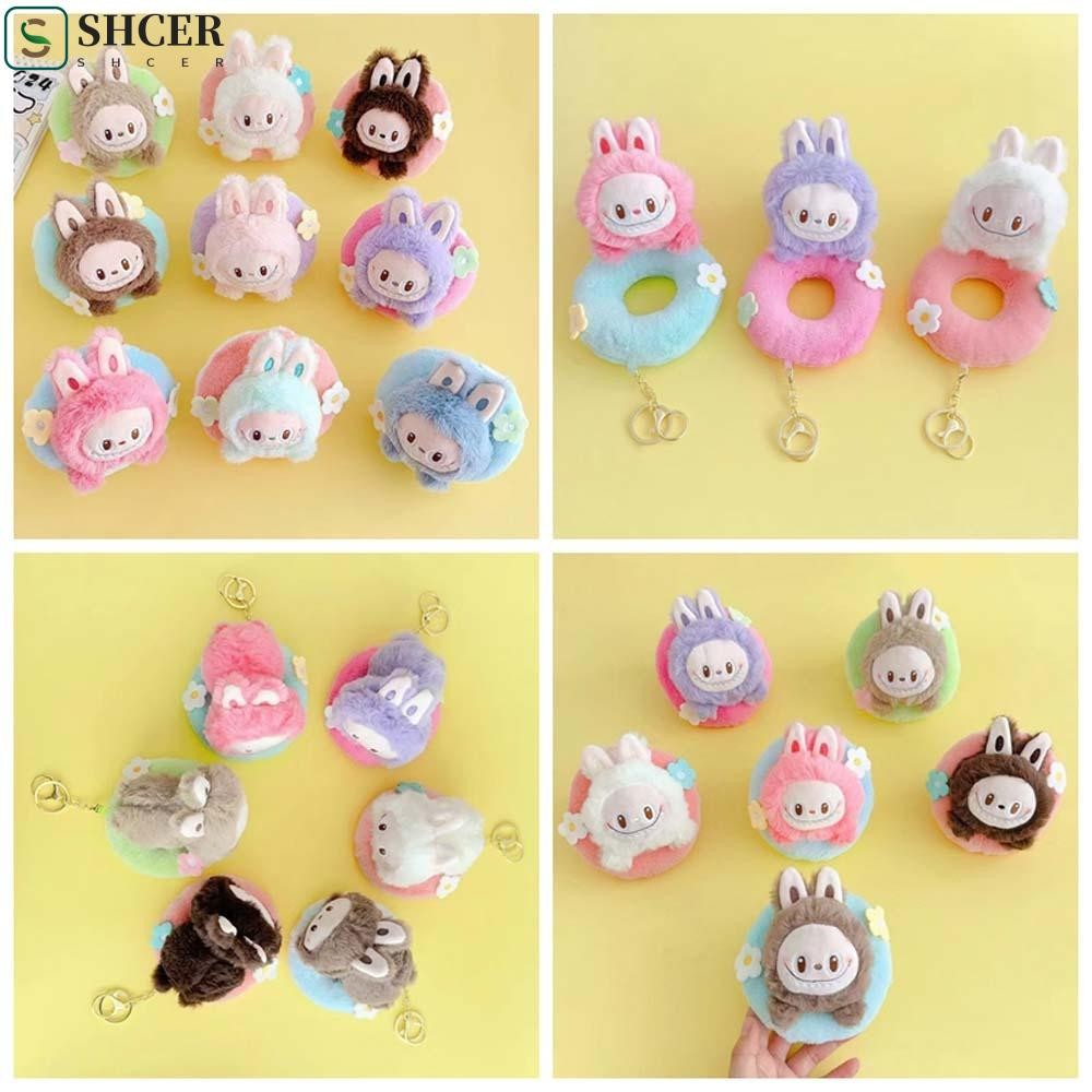 SHCER Labubu Plush Pendant, Donut Cartoon Labubu Stuffed Dolls, Labubu ...