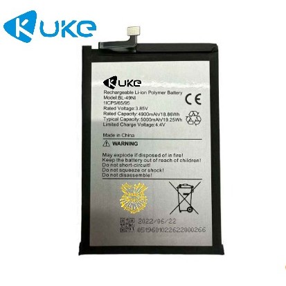 Original KUKE BL-49NI 5000mAh 3.85V Battery for Itel S23 BL-49NI bl49ni A60 | Shopee Philippines