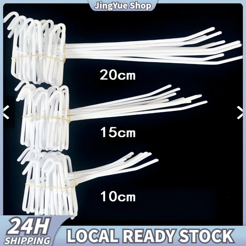 【COD】10pcs Screen Hook Coated Wire Hook Home Living Organizers Store ...