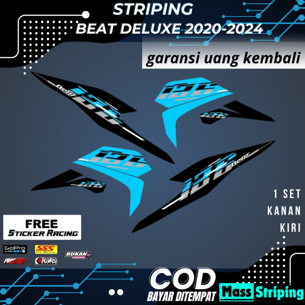 Striping Beat Cbs Deluxe New Esp Iss 2020 2021 2022 2023 2024 Star ...