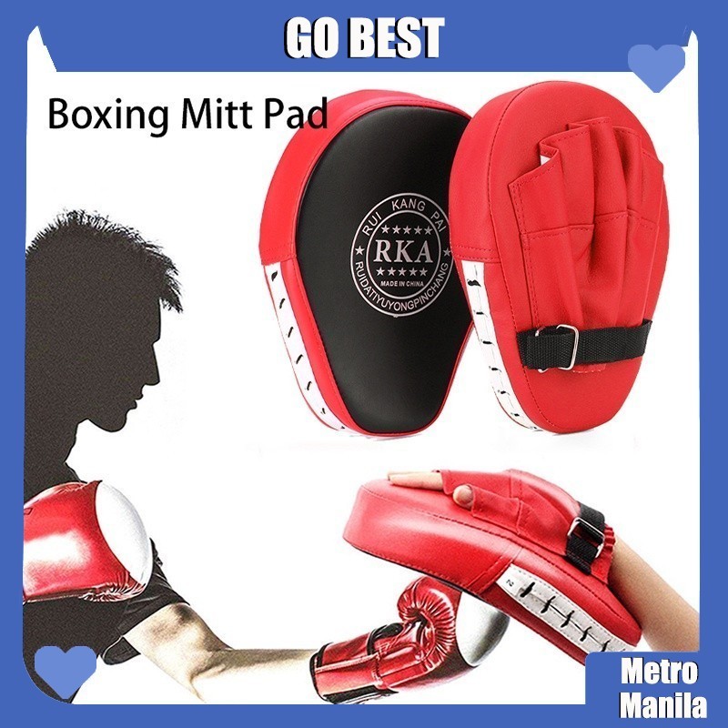 Kick Boxing Gloves Pad Arc-shaped Boxing Pad MMA Hand Kicking Pad PU ...