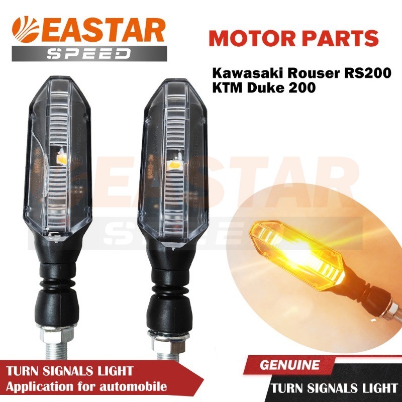 Kit 4 Flashing Light Signal Led Kawasaki Rouser RS200/KTM Duke 200 ...