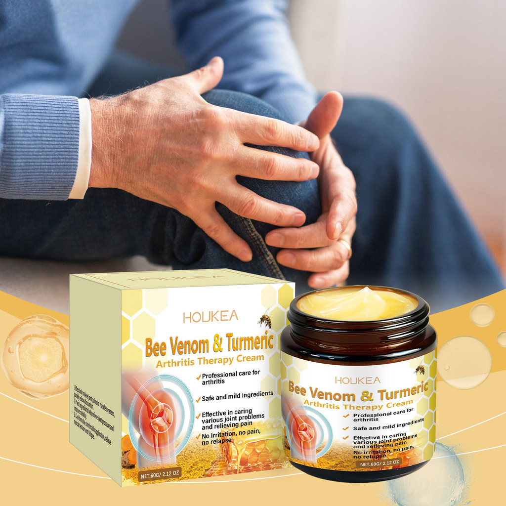 Bee Venom & Turmeric Arthritis Therapy Cream Joint And Bone Therapy ...
