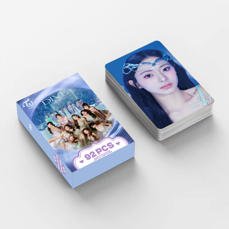 92-96pcs/box TWICE Photocards DIVE With You-th Lomo Cards Stickers ...