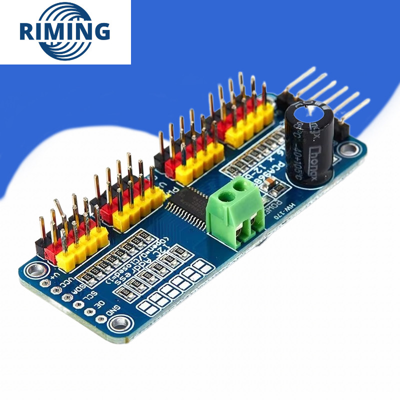 16 Channel 12-bit PWM Servo motor Driver I2C Module Compatible With ...