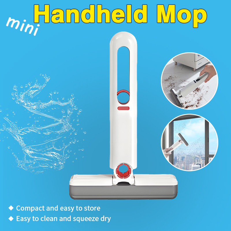 Mini Handheld Mop Mini Mop Squeezer Sponge Kitchen Water Absorption Car ...