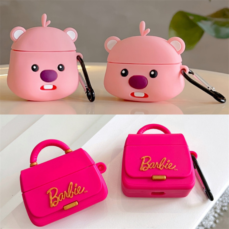 2024 New Barbie 3D Loopy Beaver For AirPods 4 Earphone Cover 4rd ...