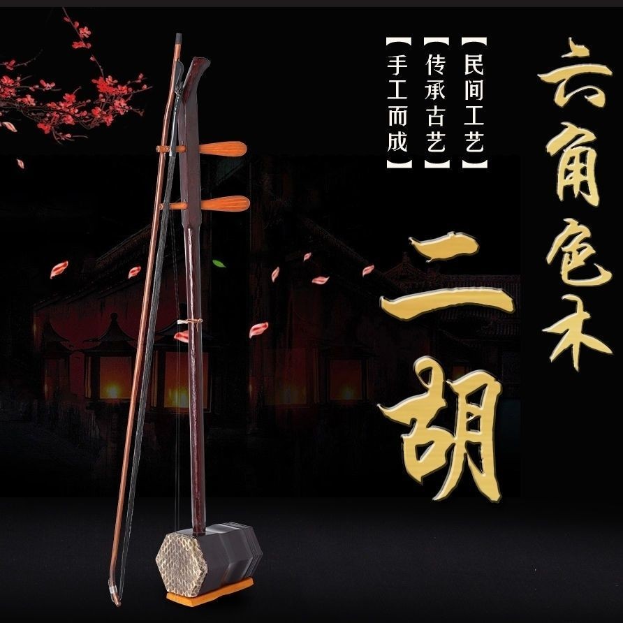 Erhu Musical Instruments Suitable for Beginners and Adults Erhu Wooden ...