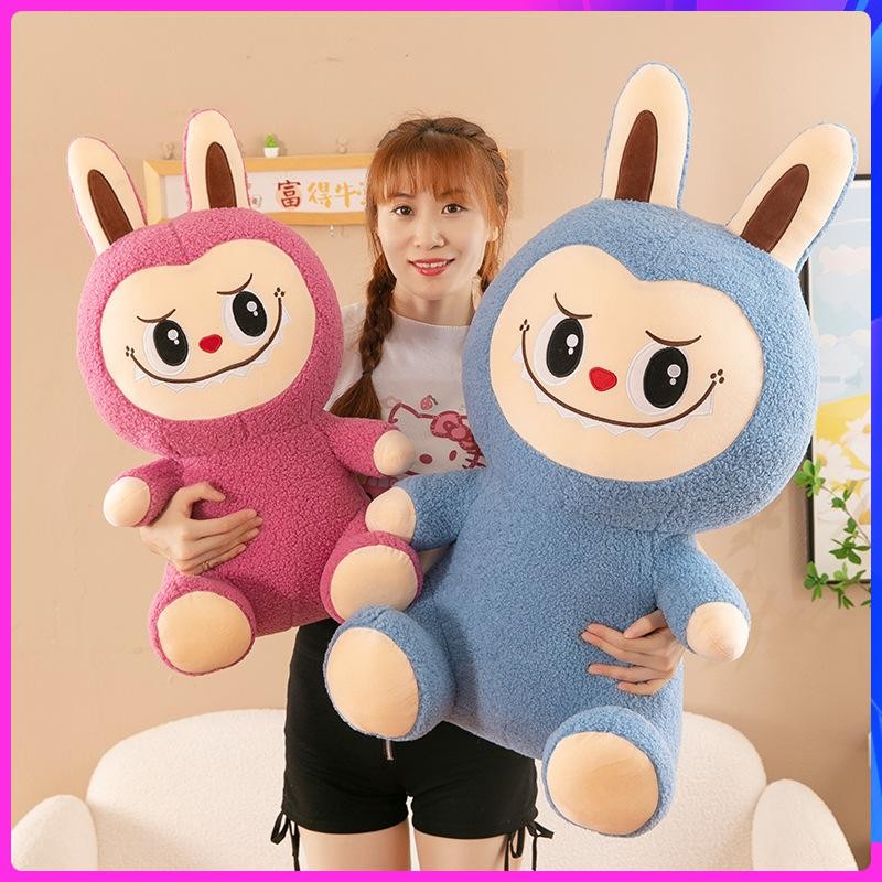 (Ready Stock) 65cm/85cm Labubu plushie Bubble Mart Plush Toy labubu ...