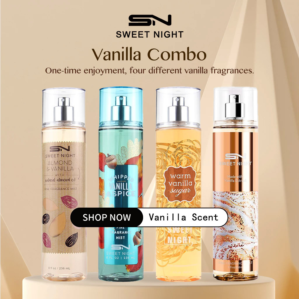 Sweet Night Perfume Long Lasting Fragrance Vanilla Combo Fine Fragrance ...