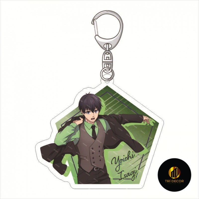Keychain, Blue Lock Standee Model for Study and Work Desk Decoration ...