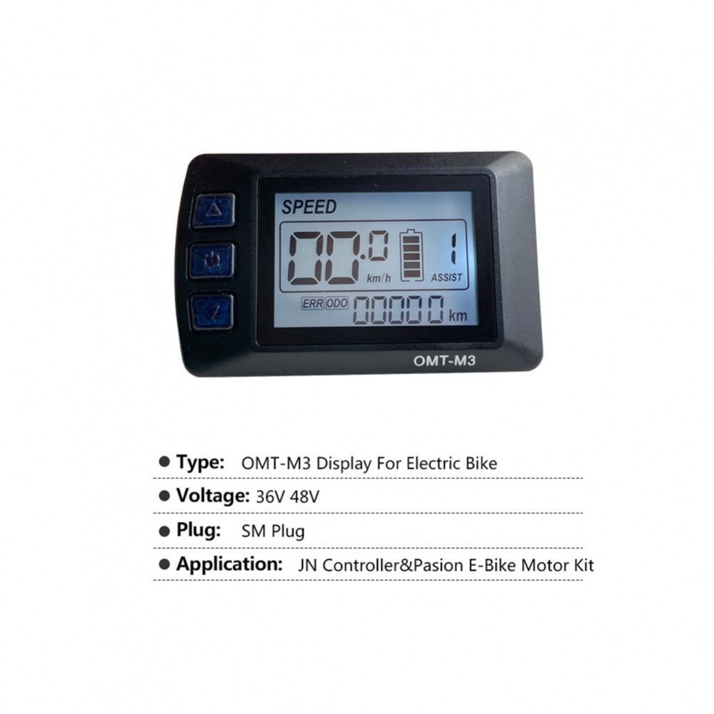 OMT-M3 Display Panel Power Riding Speed Scooter Time UART 5-Pin SM Plug ...