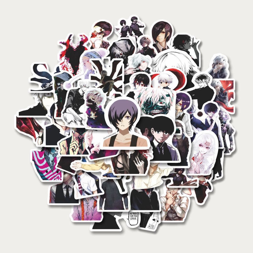 Tokyo Ghoul Anime Sticker Pack | TUMBLR Sticker | LAPTOP Stickers for ...