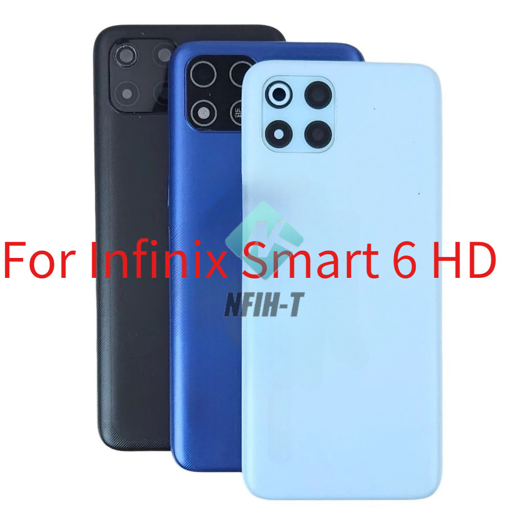 For Infinix Smart 6 HD X6512 battery door cover on the back shell ...