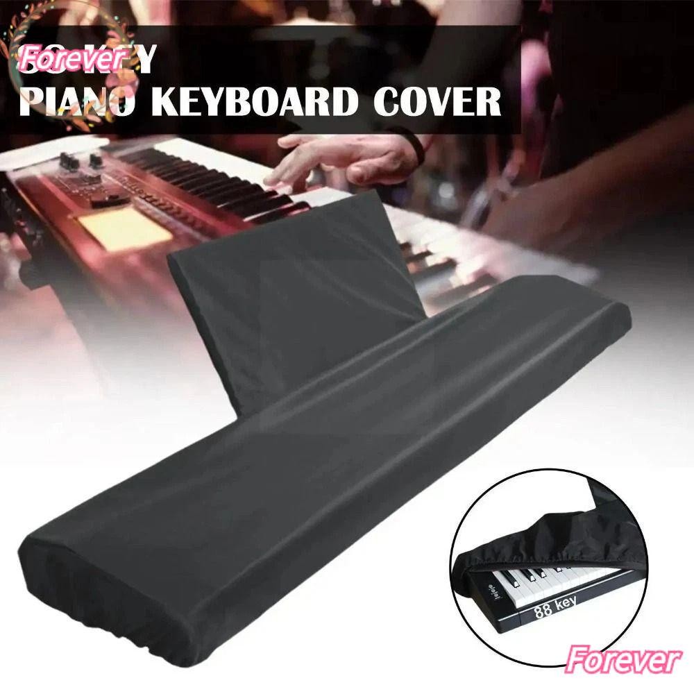 FOREVER Electronic Piano Dust Cover, 61/88 Keys Elastic Keyboard Cover ...