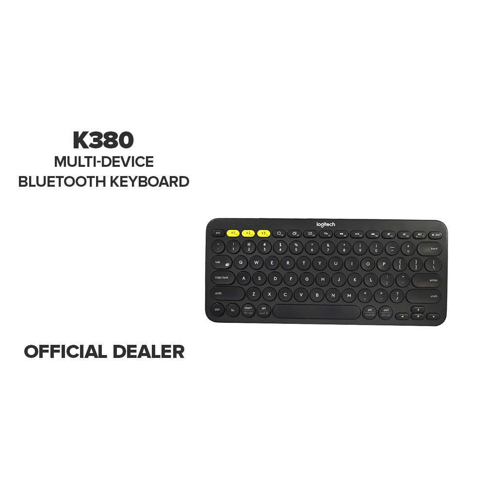 Logitech PEBBLE KEYS 2 K380S Multi-Device Bluetooth Keyboard | Shopee ...