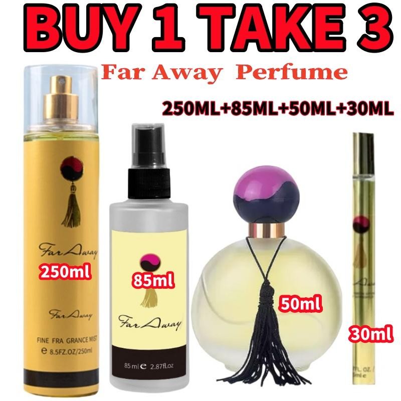 【BUY 1 TAKE 3】Set Perfume Far away for Women Far Away Perfume Floral ...