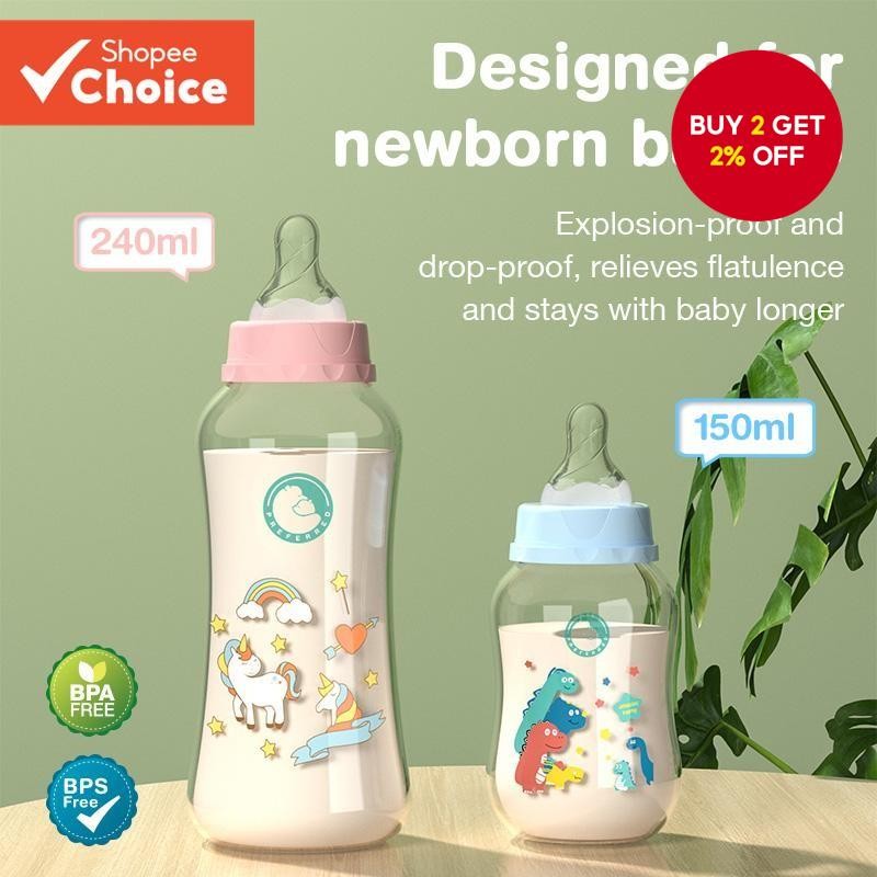 Dot By Bottle Susu/120ML 240ML Baby Bottle Susu/Dot Silicone Gepeng By ...