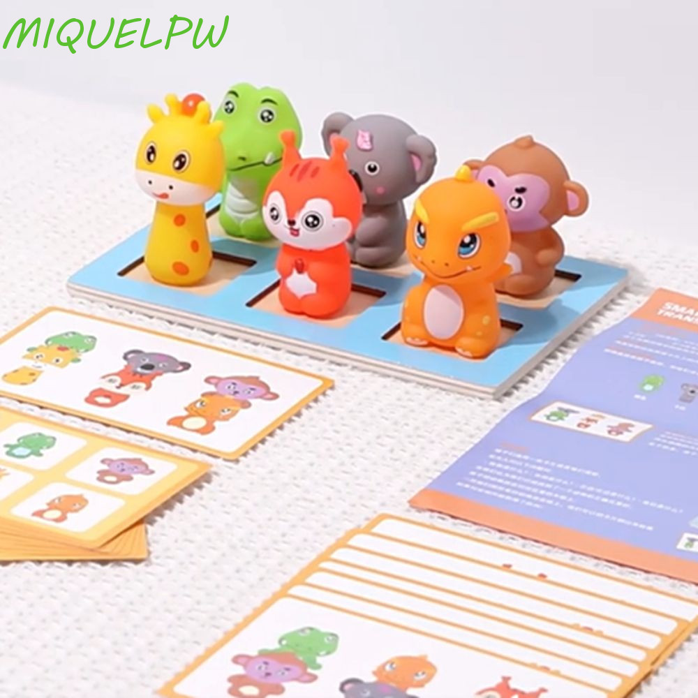MIQUELPW Spatial Training Board Game, Thinking Game Parish Material ...