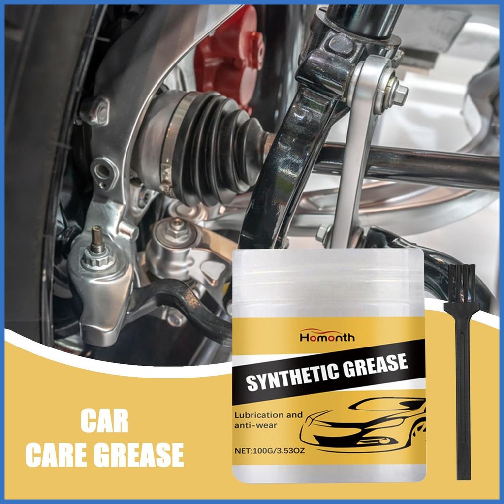 Car Care Synthetic Grease 100g Wheel Bearing Grease with Brush ...