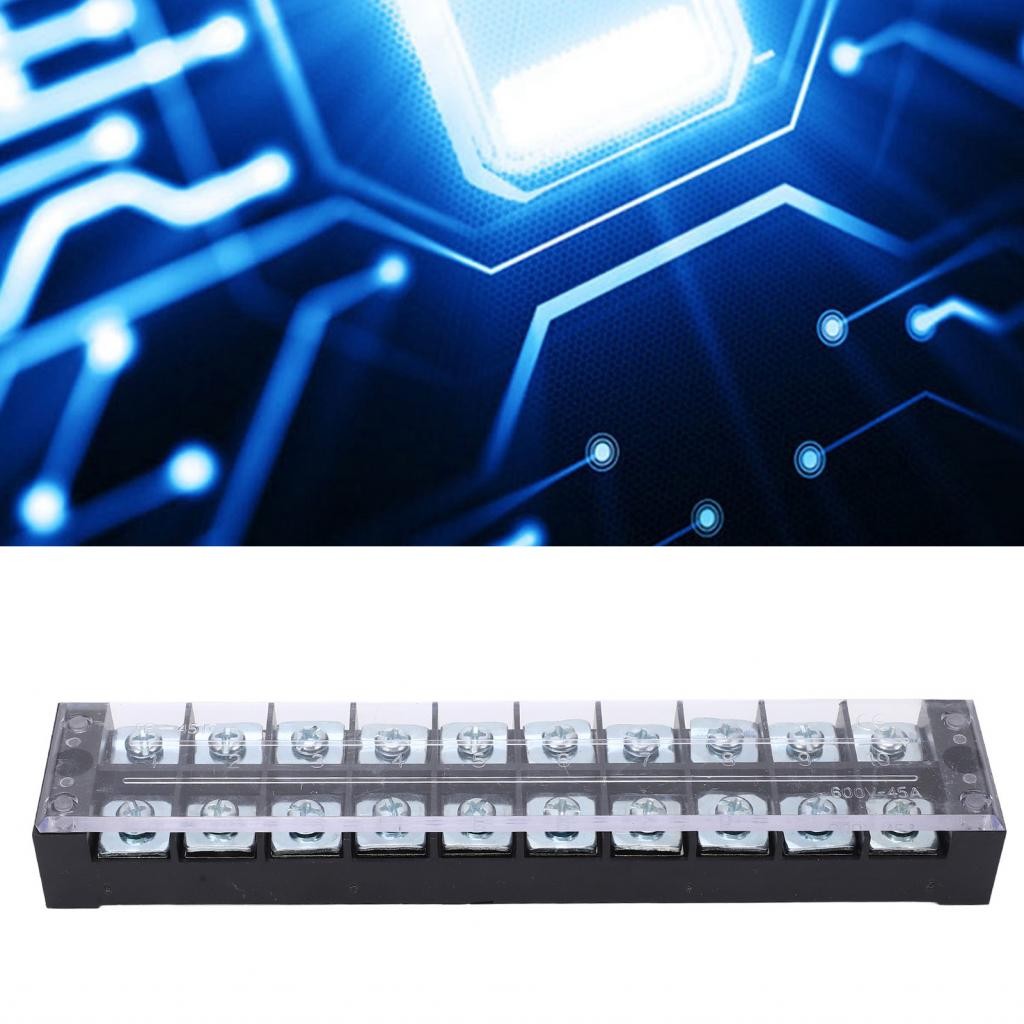 supergoodsales-ph Terminals Block Strip Barrier Terminal Transparent ...