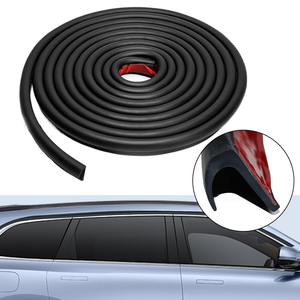 ⭐ Hot selling ⭐ 5M RV Rain Gutter 1/2" Height Drip Rail PVC Rain Strip ...