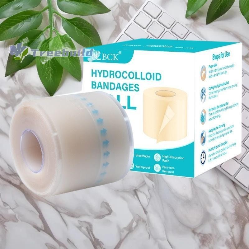[Treebuild] 1 Roll Hydrocolloid Band Aid Dressings For Effective Wound ...