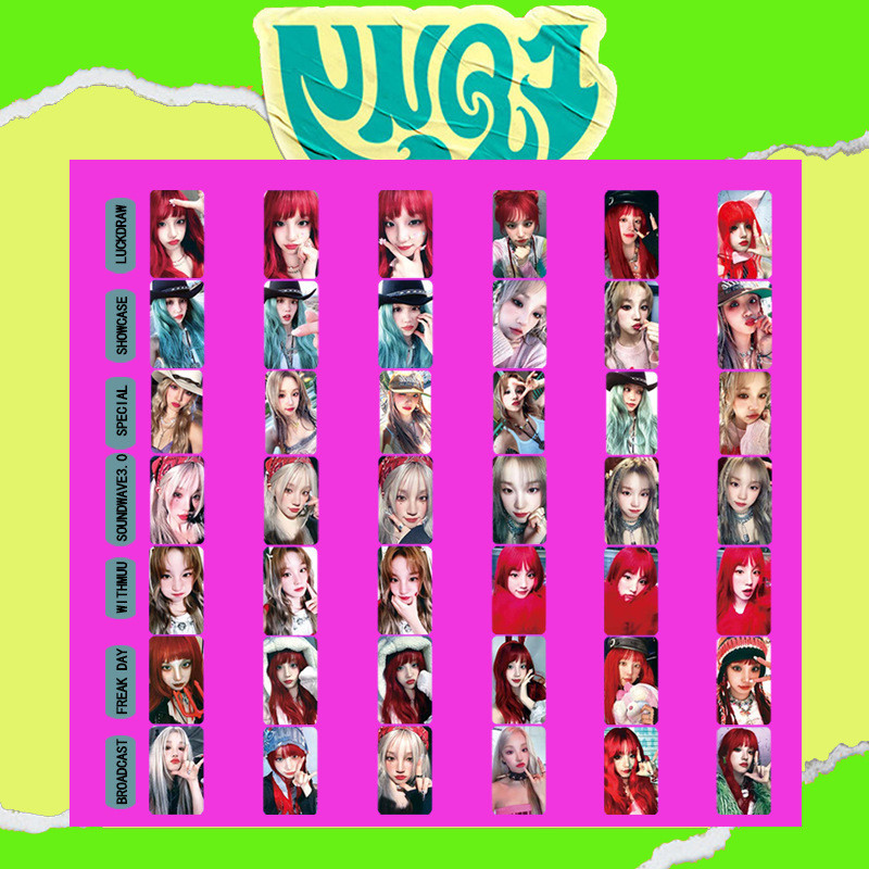 1-15pcs/set GIDLE Yuqi WITHMUU Lomo Cards YUQ1 Album I TRUST NEVER DIE ...