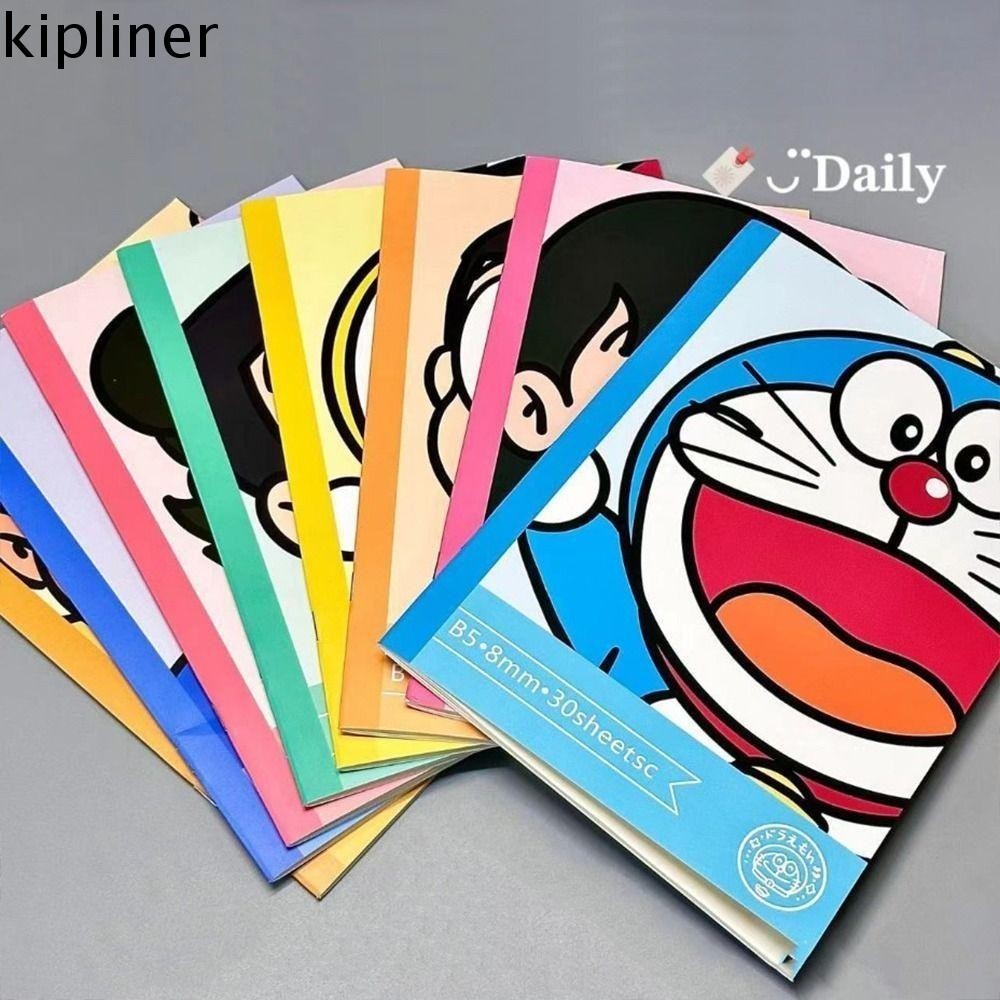 KIPLINER Doraemon Notepads, Cartoon Cute Kawaii B5 Notebooks, Writing ...