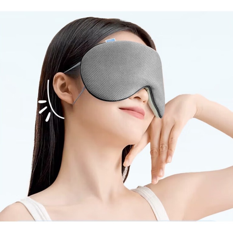 Sleep Mask, Sleep Aid Super Soft Air Eyes Pillow, Milk Silk and Warm ...