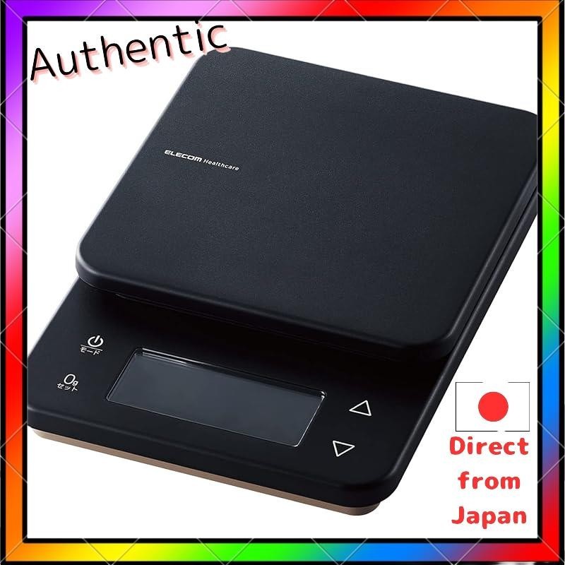Elecom Kitchen Scale Maximum 3kg Minimum 0.5g display [Calorie measurement (registration of rice ...
