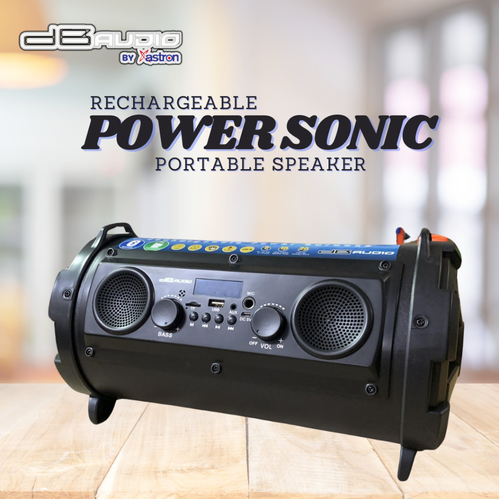 MEO DBaudio Powersonic Long Lasting Charge Bluetooth /FM radio/USB ...
