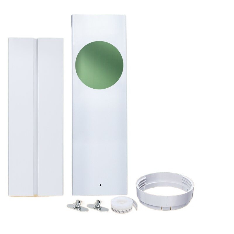 Mobile air-conditioning window windshield retractable push-pull exhaust ...
