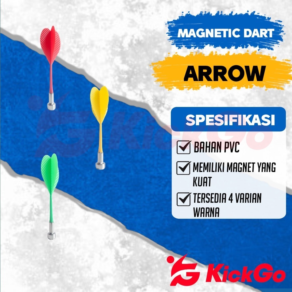 Kickgo Magnetic Arrow Dart Board Game Magnet Dart Arrow | Shopee ...