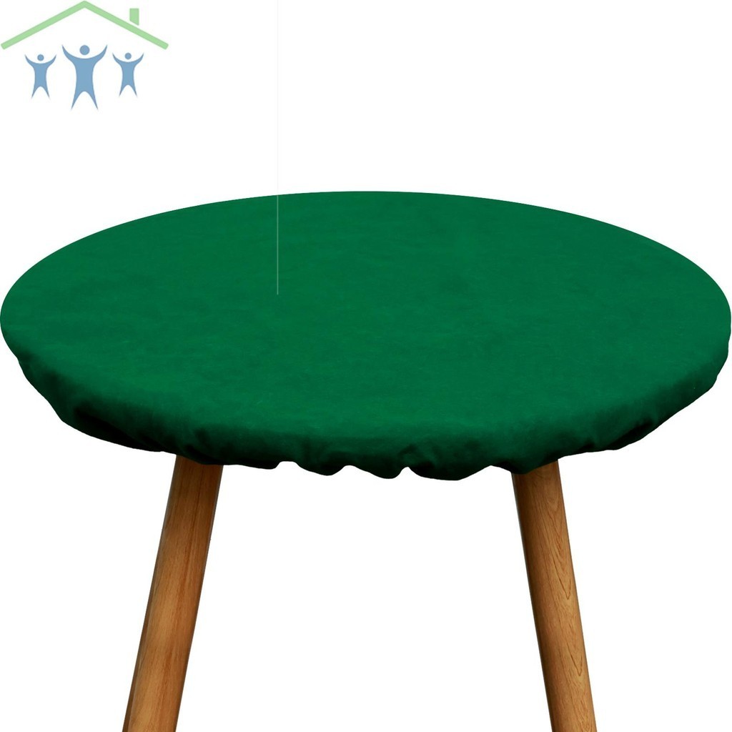 Felt Card Table Game Cover 36.2 Inch Round Tablecloth Poker Table Cover ...