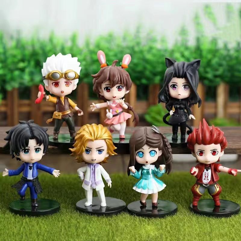 Douluo Mainland Figure Mystery Box Tang Three Shrek Full Set Boy Little ...