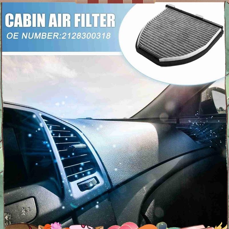 2Pcs Car Cabin Air Filter Cooling System 2128300318 2048300018 for ...