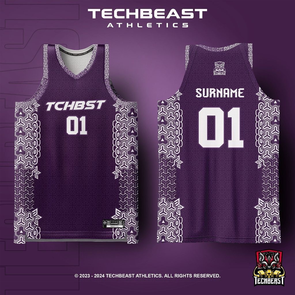 Techbeast Catalyst Full Sublimation Basketball Jersey ( CUSTOM NAME + NUMBER ) | Shopee Philippines