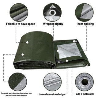 Trapal waterproof makapal 6FTx9FT Trapal Lona Tolda Tarpaulin ...