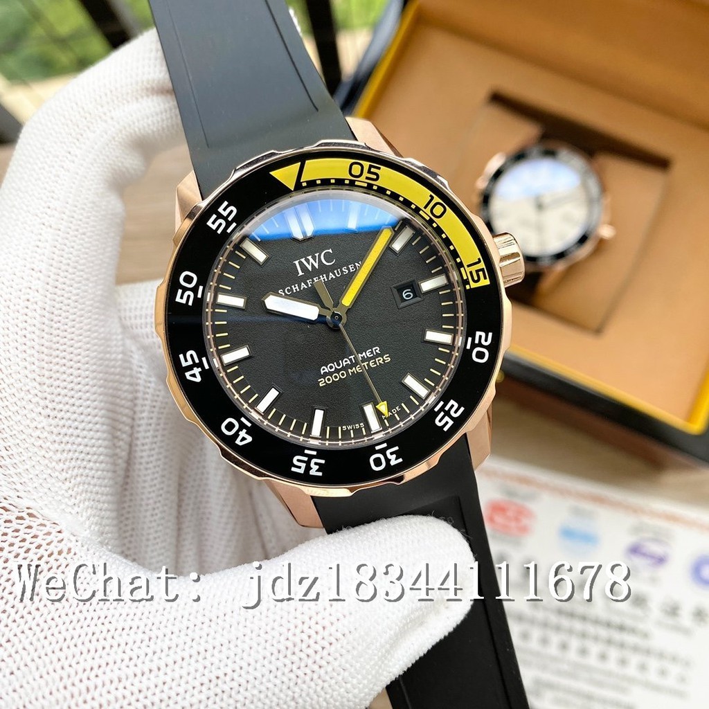 I*W*C Marine Timepiece IW356802 series equipped with 8215 automatic ...