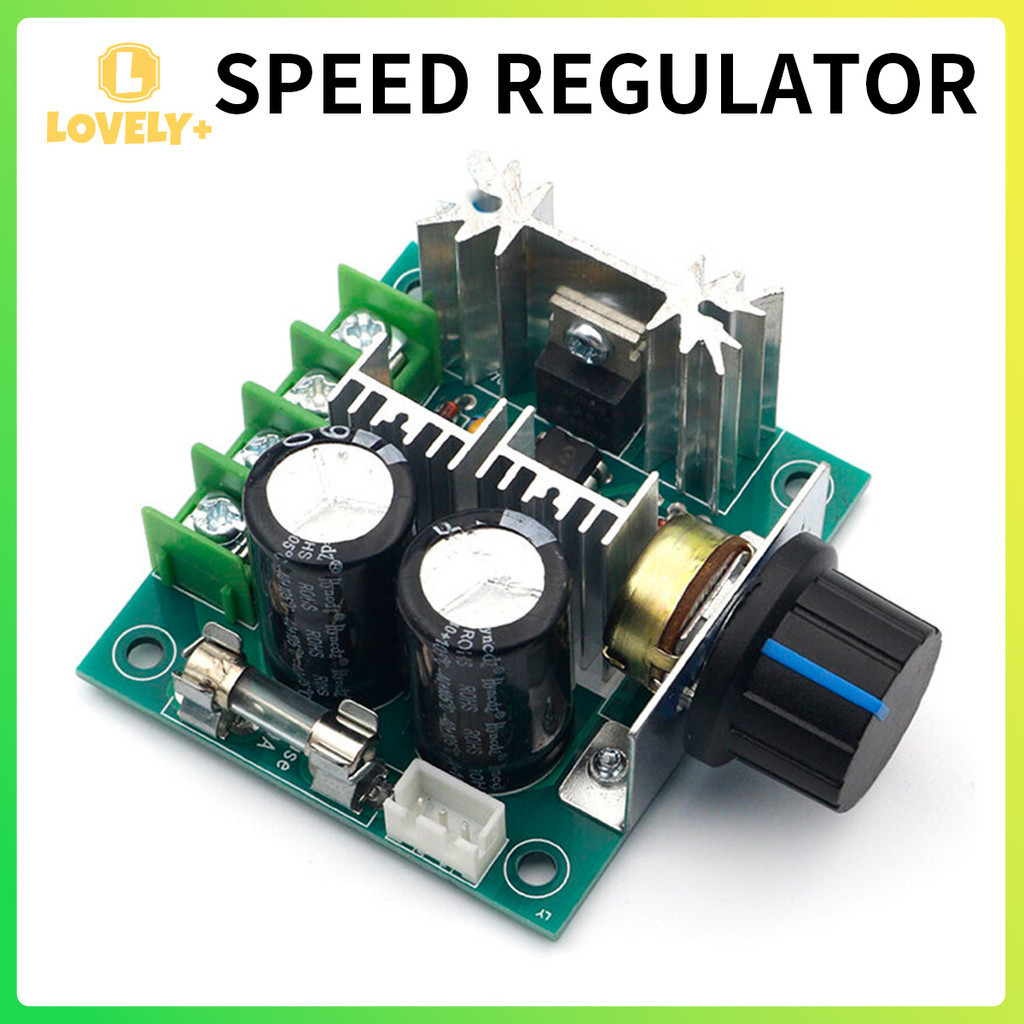 PWM DC Motor Speed Control Switch Controller 10A 12-40V Governor Speed Controller Switch ...