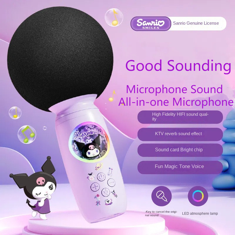 Sanrio Microphone Sound All-in-one Microphone Wireless Bluetooth Link ...